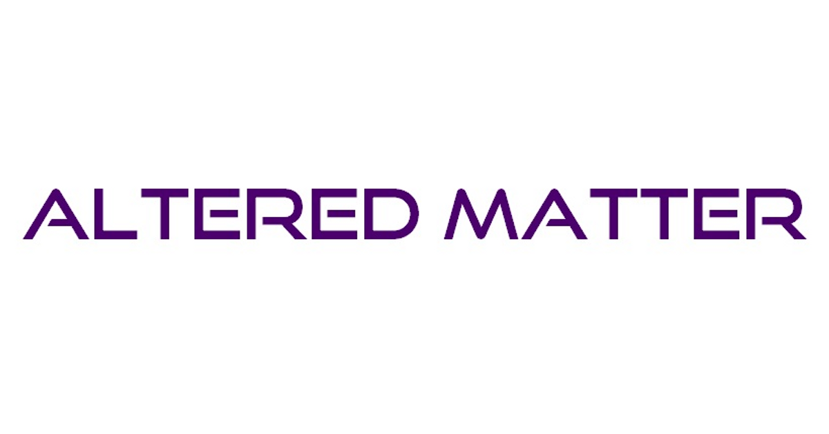 Products – Altered Matter